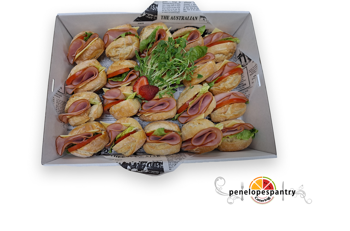 Ham Salad Mini Crusty Rolls – Penelope's Pantry