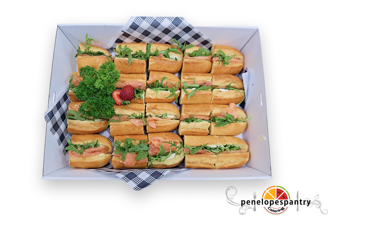 Smoked Salmon Mini Subs – Penelope's Pantry