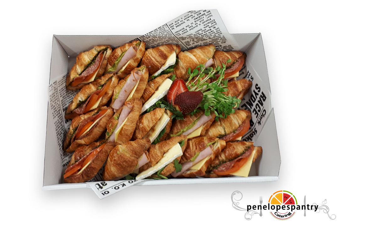 Mini Savoury Filled Croissants – Penelope's Pantry