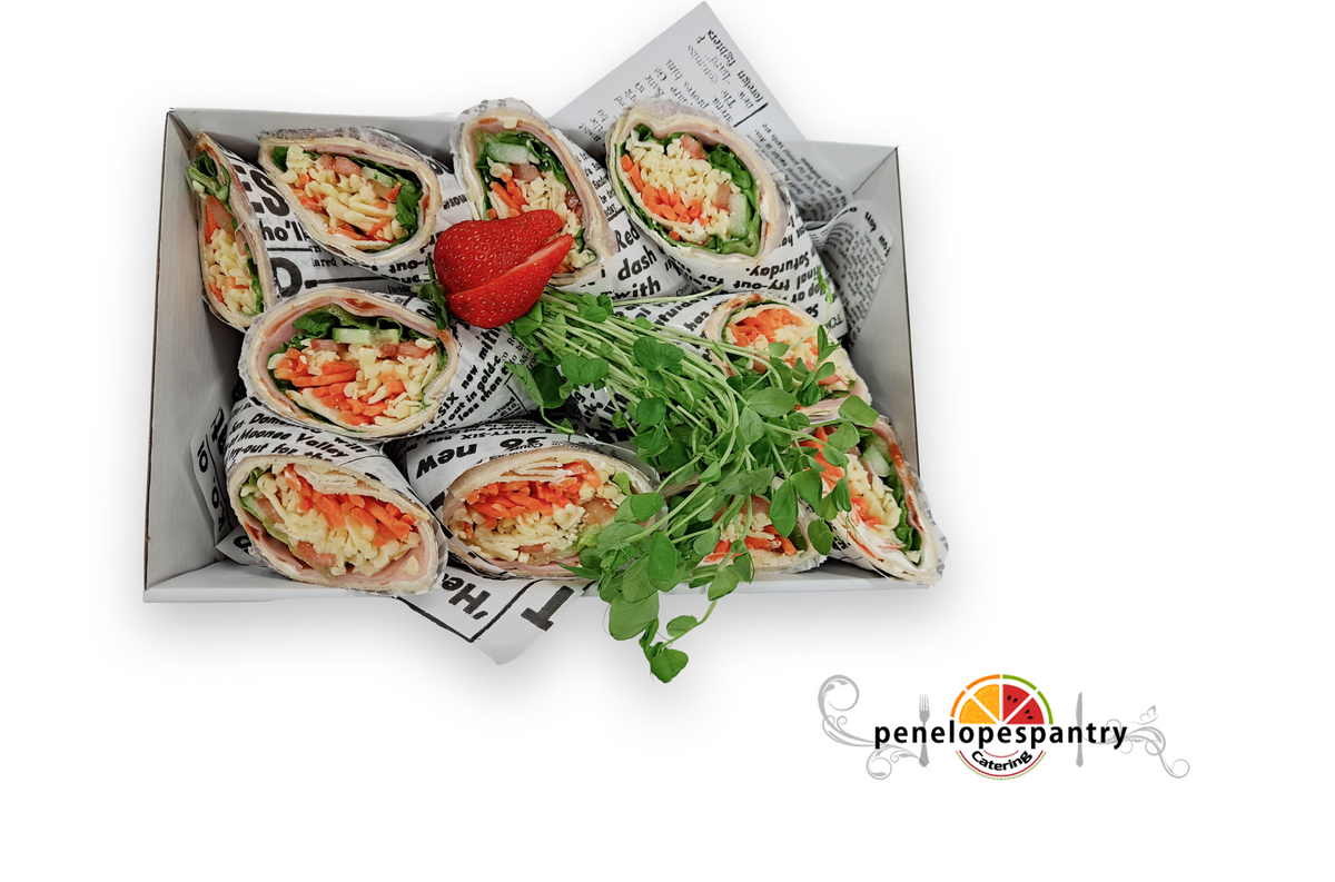 Gluten Free Mini Ham Salad Wraps – Penelope's Pantry