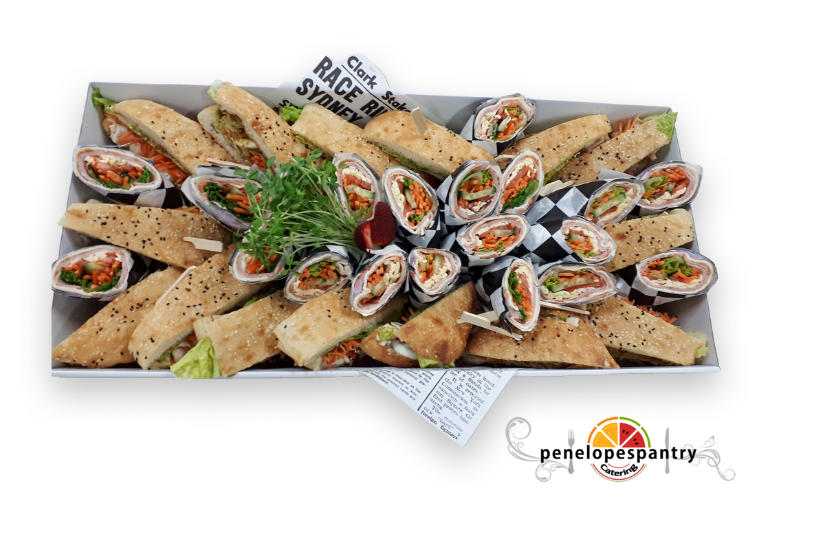 Turkish Bread and Mini Wraps Platter – Penelope's Pantry